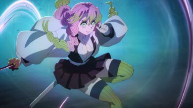 Muichiro vs Gyokko Final Fight Demon slayer Season 3 Episode 9 clips ...