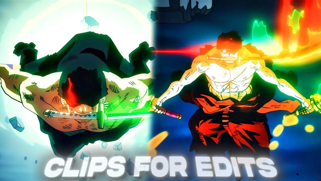 ZORO CLIPS FOR EDITING (ONE PIECE) – ringwitdaclips.com