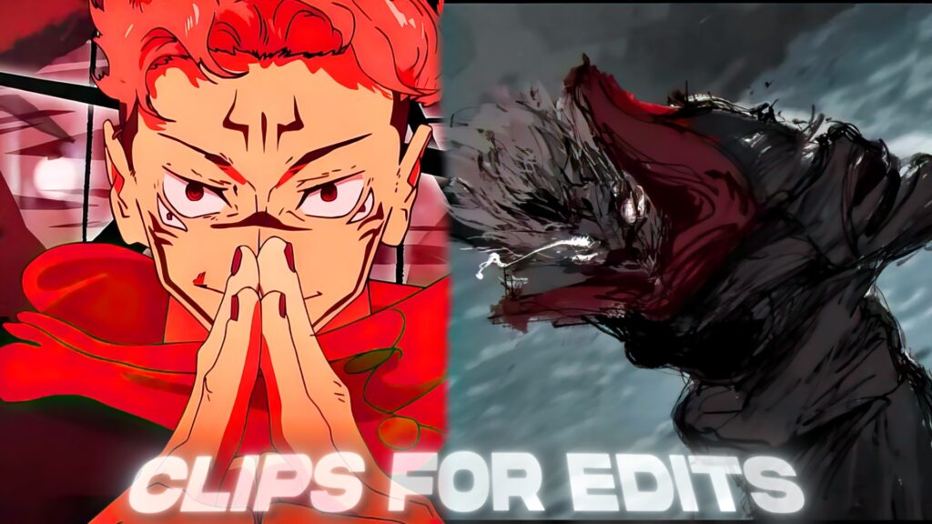 Sukuna Vs Mahoraga *New Scenes* Clips For Editing (Jujutsu Kaisen ...