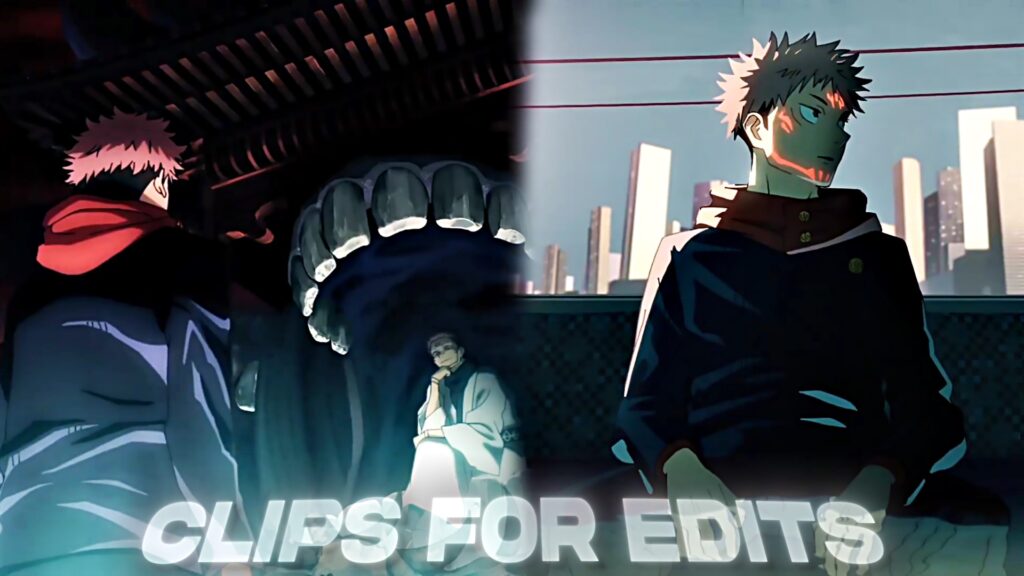 Jujutsu Kaisen Visuals Clips For Editing (Aesthetic Clips ...